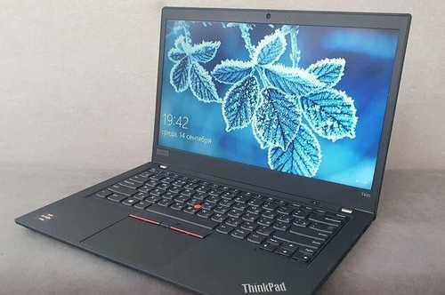 4/8-ядерный ThinkPad T495 Ryzen 5 PRO озу8 ssd512