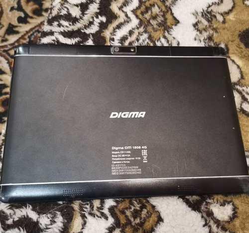 Планшет Digma Citi 1508 4G нерабочий