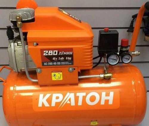 Компрессор поршневой "Кратон" AC-280-40-DD