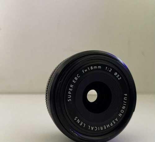 Объектив Fujifilm XF 18mm 2.0