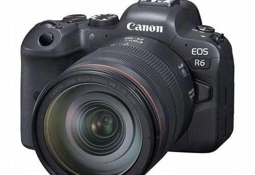 Canon EOS R6 Mark II kit EF-EOS R адаптер