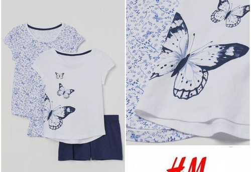 Комплект шорты и футболки H&M 98/104