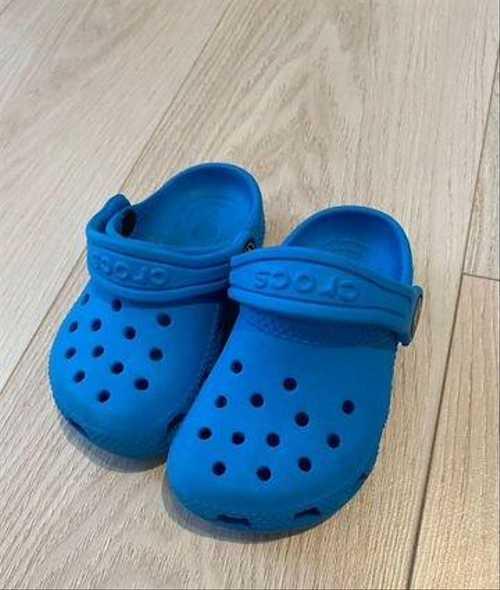 Сандали крокс crocs для мальчика c 6
