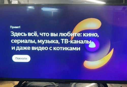 Новый телевизор Irbis 39" SmartTV Алиса