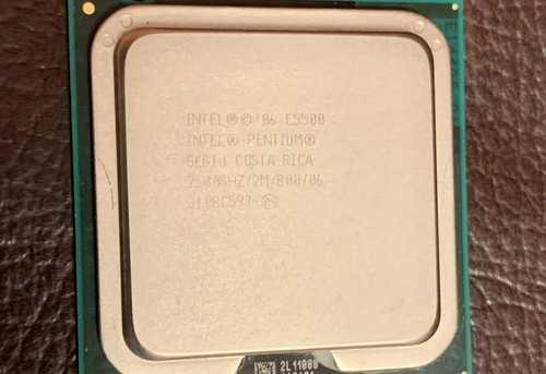 Процессор Intel Pentium Dual-Core E5500 + кулер