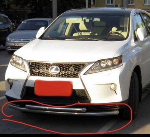 Кенгурятник lexus RX (дуга) оригинальная