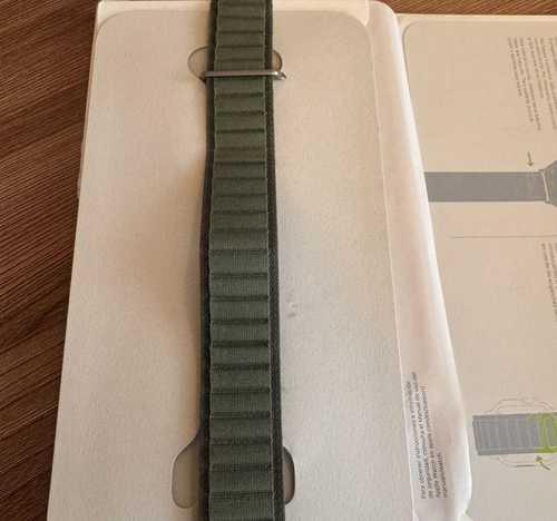 Pемешок для Apple Watch Ultra Alpine Green