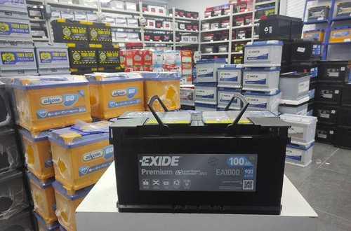 Аккумулятор 100ач 900А Exide EA1000 Premium new bl