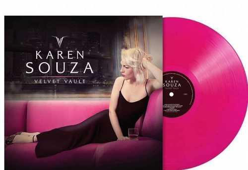 Karen Souza - Velvet Vault (Crystal Fuchsia LP)
