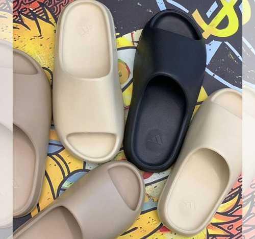 Adidas yeezy slide сланцы мужские