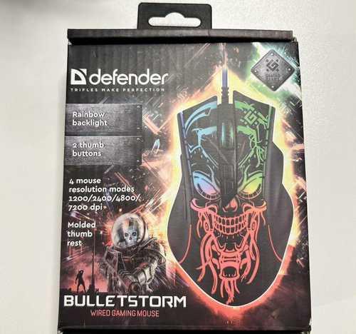 Мышь игровая defender bulletstorm GM-928