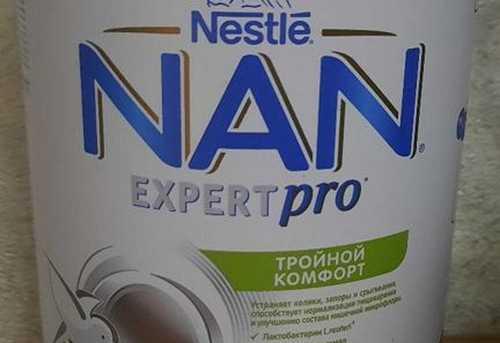 Детское питание смесь NAN тройной комфорт. 400 г