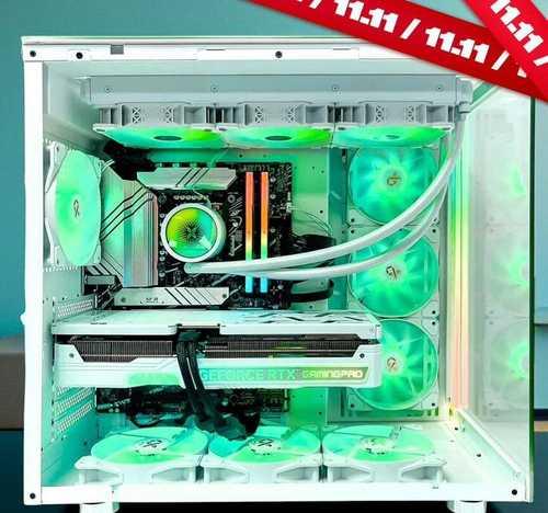 Игровой ПК, Ryzen 7 5800X, GeForce RTX 3080 12 ГБ, RAM 32 ГБ