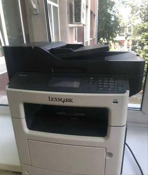 Лазерный мфу, принтер Lexmark silver