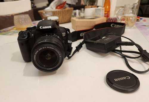 Зеркальный фотоаппарат Canon eos 650D