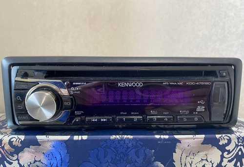 Магнитола kenwood KDC-4751SD (Оригинал)