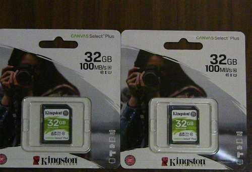 Kingston sdhc UHS-I Canvas Select Plus 32GB