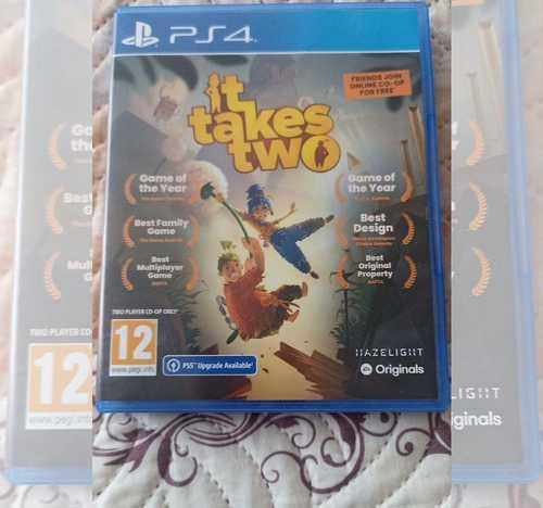 Диск ps4, ps5 it takes two