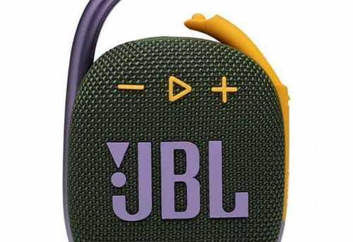 Колонка портативная JBL Clip 4 5Вт зеленый