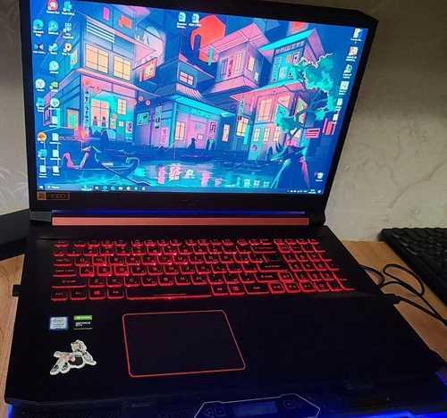 Игровой ноутбук 17.3" Ноутбук Acer Nitro 5 (AN517