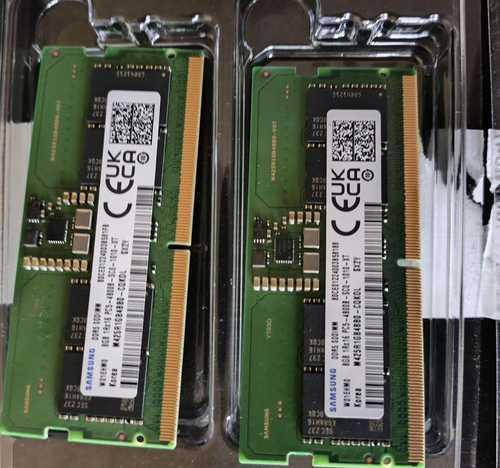 Оперативная память sumsung ddr5 x2 16gb