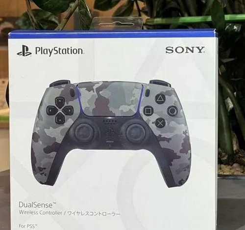 Геймпад Sony DualSense grey camouflage