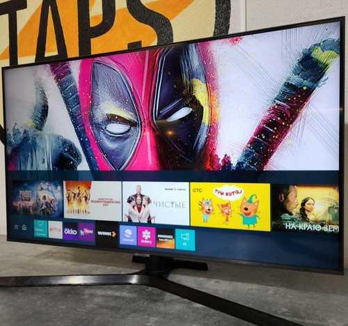 Большой яркий 4К Samsung 109см SMART TV HDR WI-FI