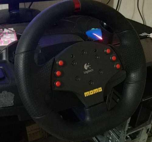 Руль logitech momo racing 600 градусов