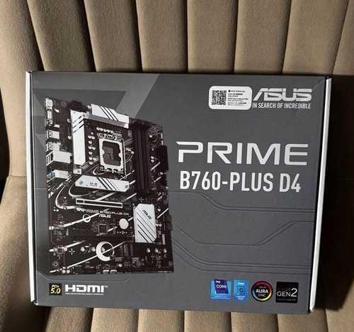 Материнская плата asus prime b760 plus D4