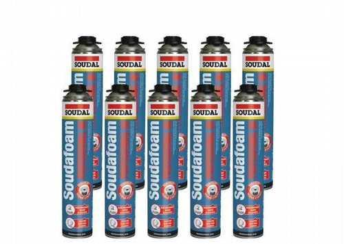 Пена монтажная Soudal Professional 60 (10 штук)