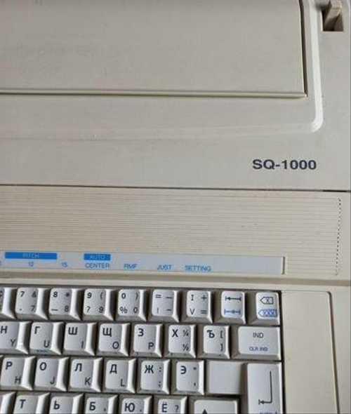 Печатная машинка Samsung SQ1000