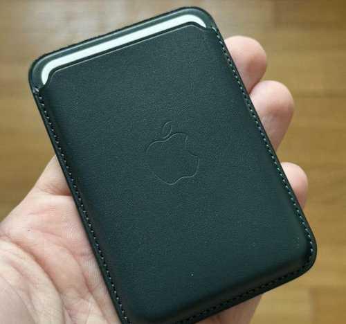 Apple leather wallet