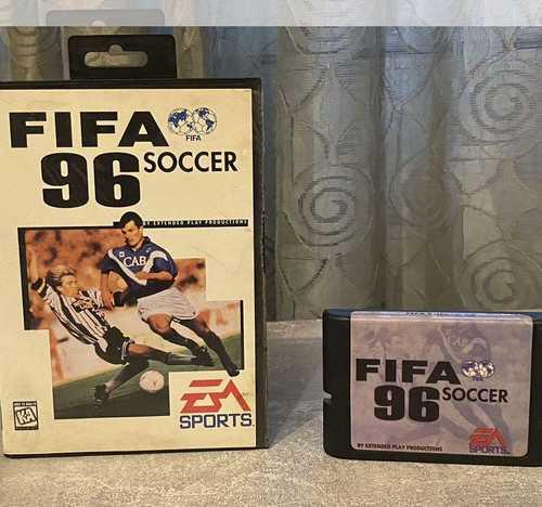 Fifa Soccer 96 Sega картридж стародел биг бокс