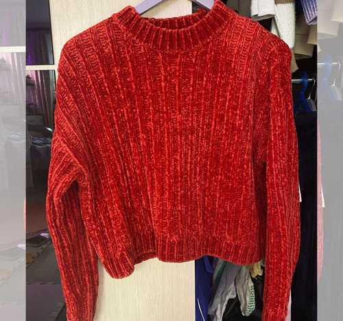 Свитер monki красный xxs