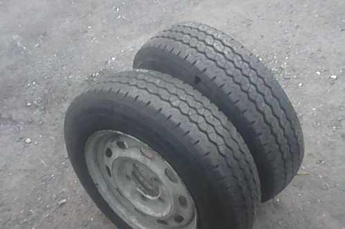 Колёса 185/75R16C Bridgestone R-623 на Соболь 2шт