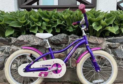 Велосипед для девочки детский schwinn stardust 16"