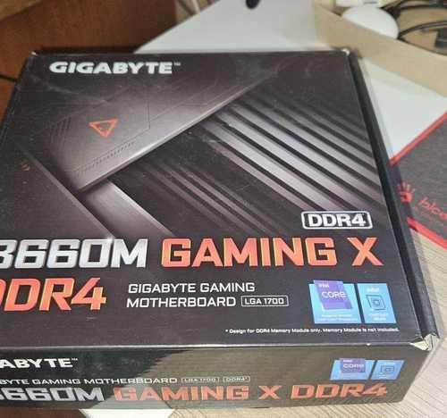 Материнская плата gigabyte B660M gaming X DDR4