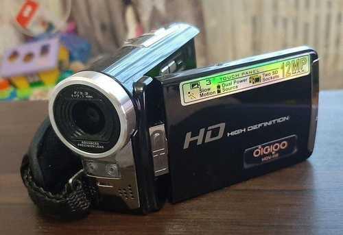 Видео камера маленькая HD новая полный комплект