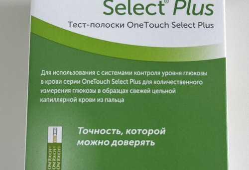 Тест полоски Оnetouch select plus, 100 шт