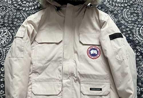 Пуховик Canada Goose Expedition бежевая