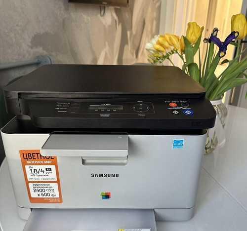 Мфу лазерный цветной samsung clx-3305