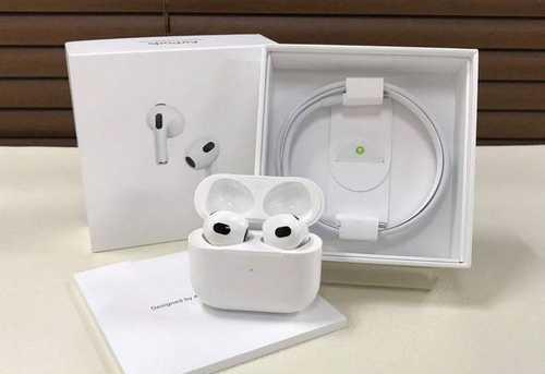 Беспроводные наушники apple airpods 3