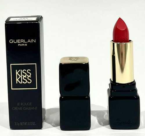 Помада guerlain Kiss Kiss Lipstick № 345 Orange Fi