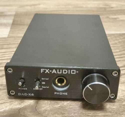 Dac-x6 fx audio