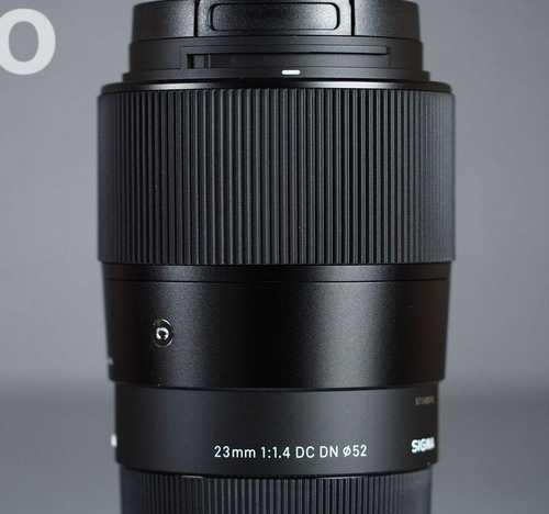 Sigma 23mm f/1.4 DC DN Sony E новый