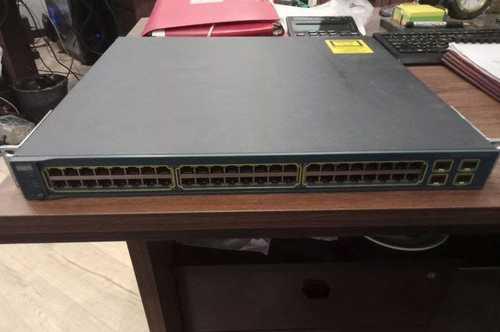 Коммутатор cisco WS-C3560G-48TS-S