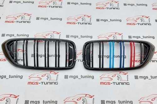 Решетка в стиле M6 с триколором для BMW 6 GT G32