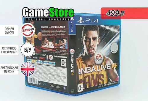NBA Live 14 (PS4, английская версия) б/у