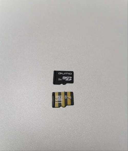 Карта памяти MicroSD, 2 шт
