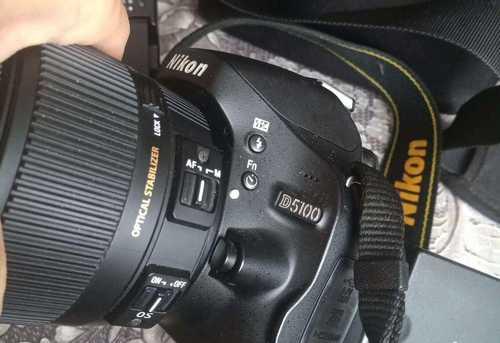 Фотоаппарат Nikon D5100 и D60